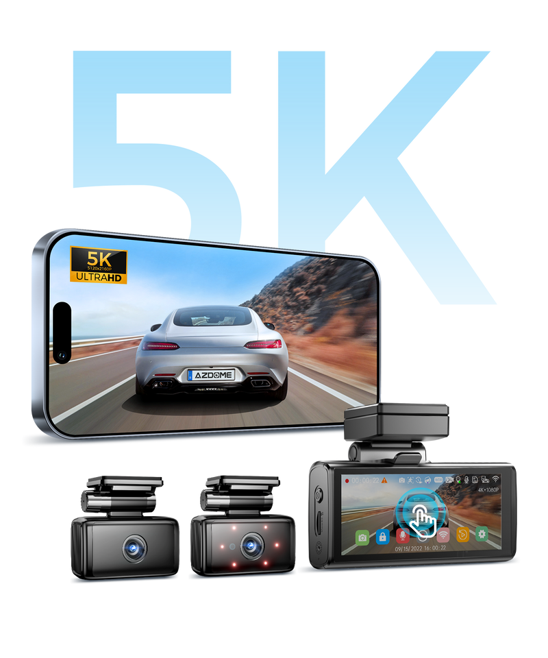 AZDOME Official Store| The Best Dash Cam for Car with 24/7 guards