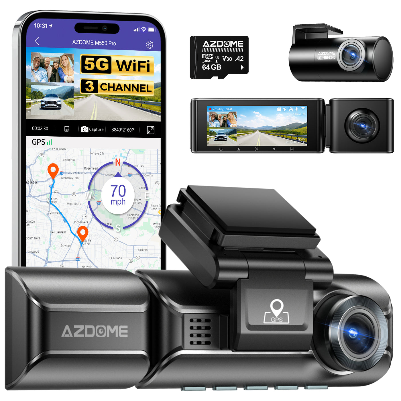 All AZDOME Dash Cam