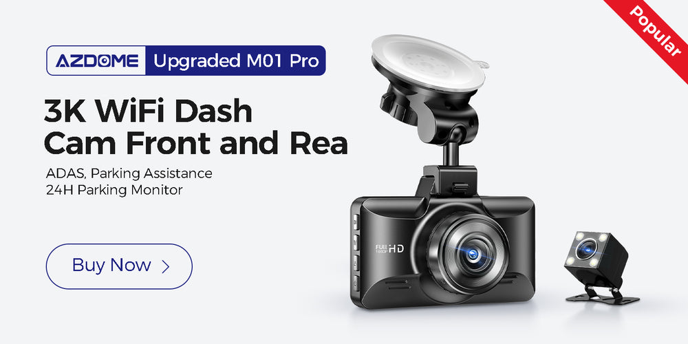 AZDOME Official Store| The Best Dash Cam for Car with 24/7 guards